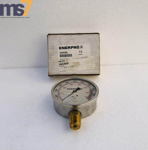 ENERPAC G4039L GLYCERINE FILLED HYDRAULIC PRESSURE GAUGE 700 BAR/10,000 ...