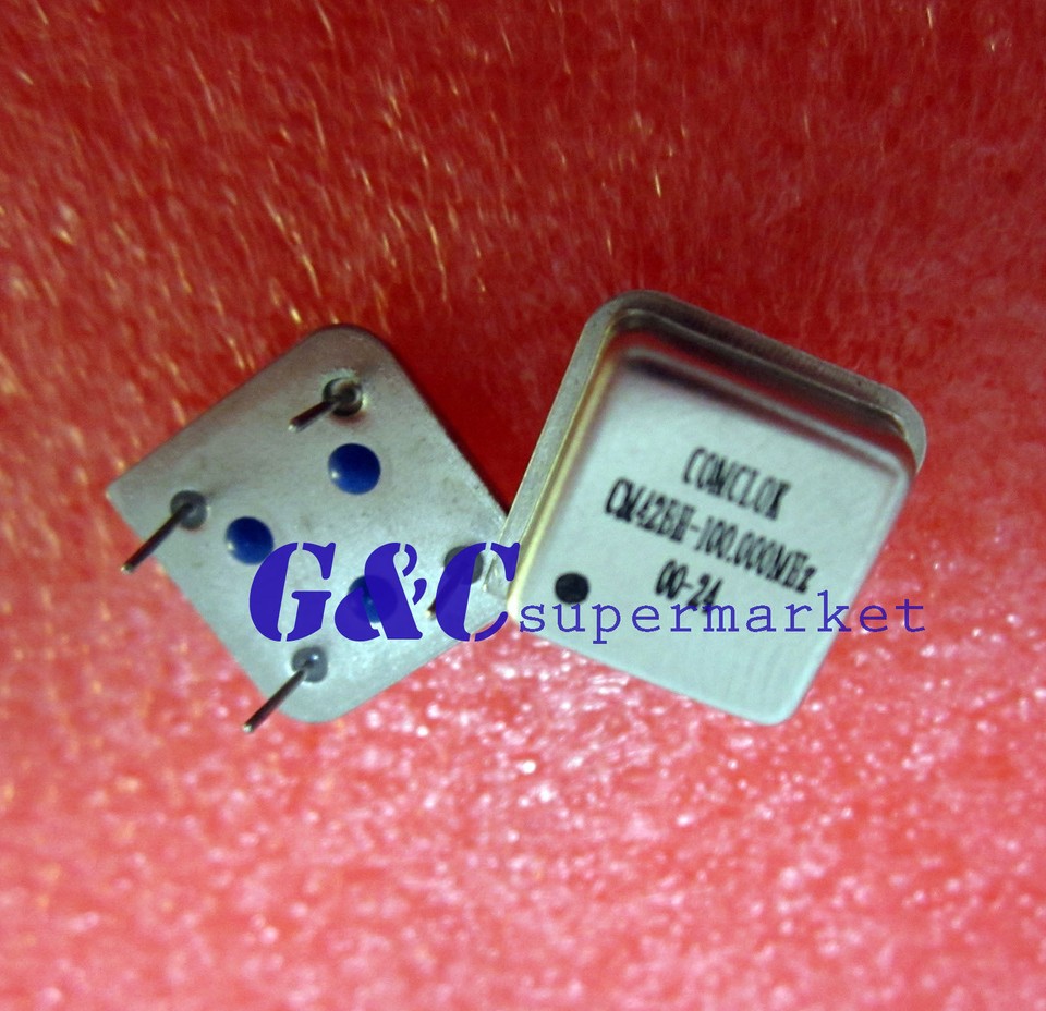 100MHz 100.000MHz Active Crystal Oscillator OSC square DIP4 NEW D9 | eBay