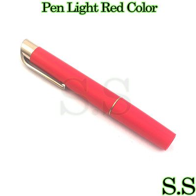 Red Professional Pen Light REUSABLE Diagnostic Penlight | eBay