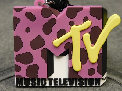 MTV NEW * MTV Purple Leopard Logo Clip - Chase * Blind Bag Monogram ...