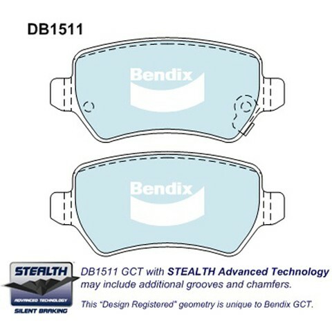 Fits Holden Combo XC Combo Van 280mm 02-11 Rear Disc Brake Pads BENDIX DB1511-HD | eBay Australia