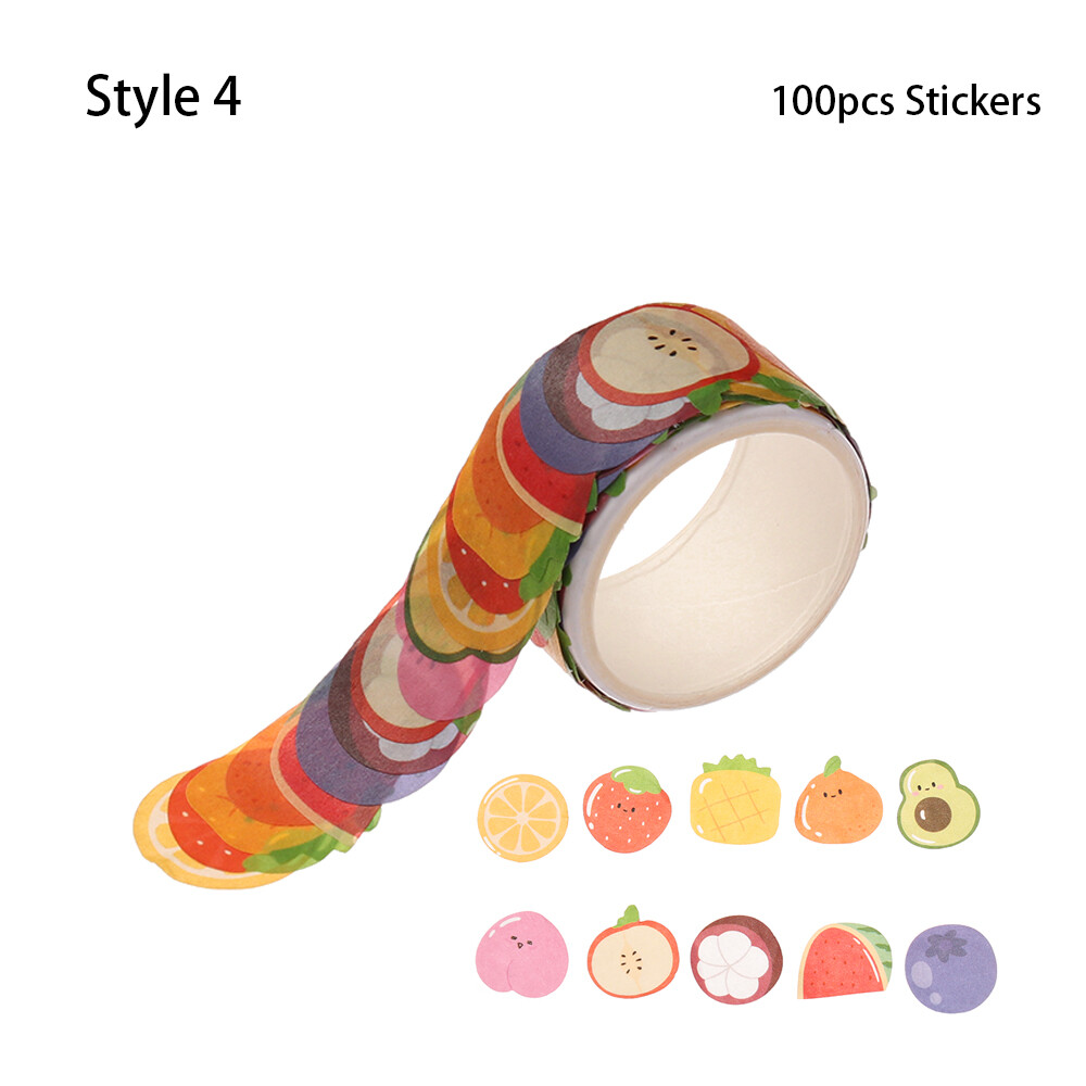 Decorative DIY Diary Label Scrapbooking Sticker Sticky Paper Washi Tape ...