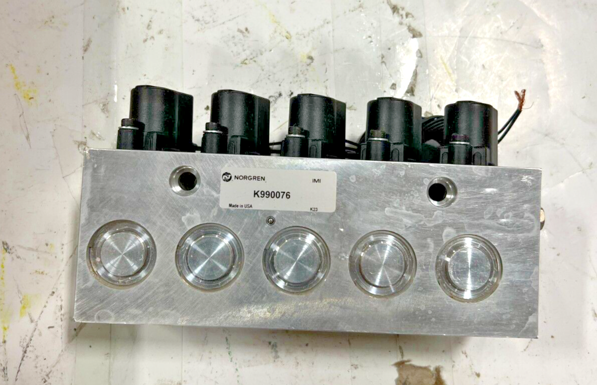 Norgren K990076 8 Kneeling Module 24 Nominal (16-32) VDC, 3.4 Watt FAST ...