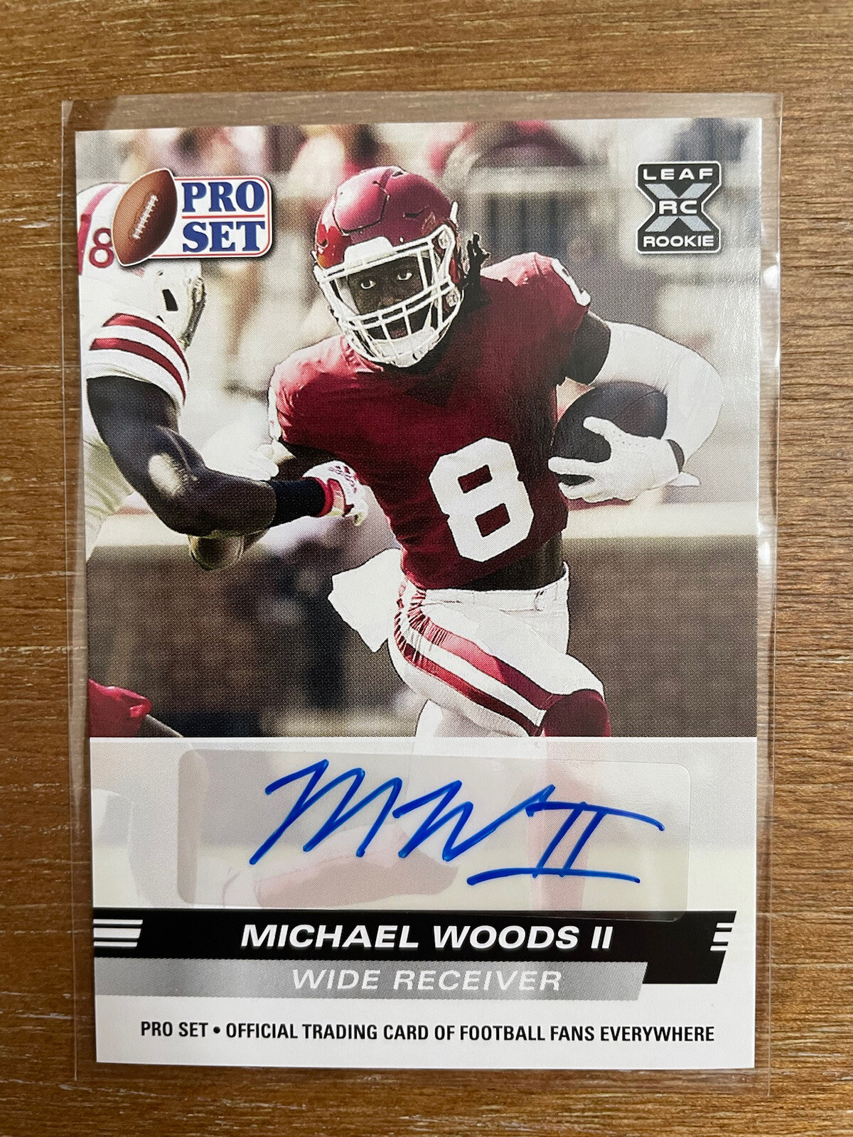 2022 Leaf Pro Set Michael Woods II #PSA-MW2 Rookie Card RC Auto NFL | eBay
