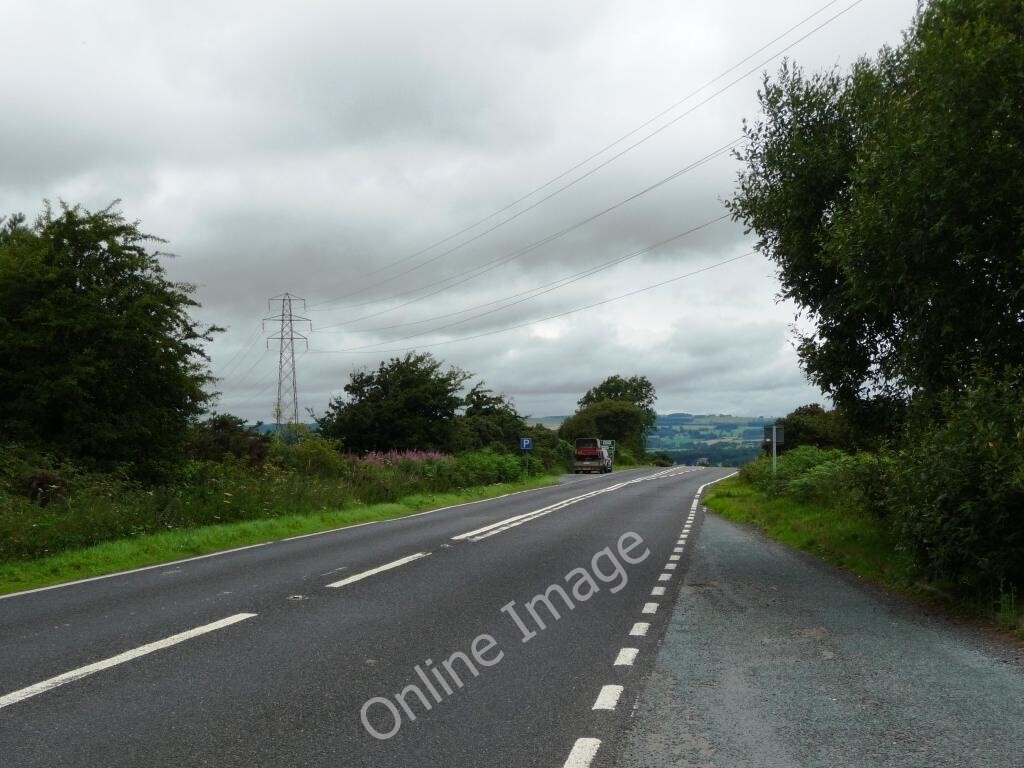 Photo 6x4 Lay-bys on the A68 Broomley/NZ0360 Looking north towards ...