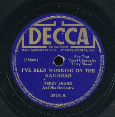 78tk-dance/folk song-DECCA 3714-Terry Shand | eBay