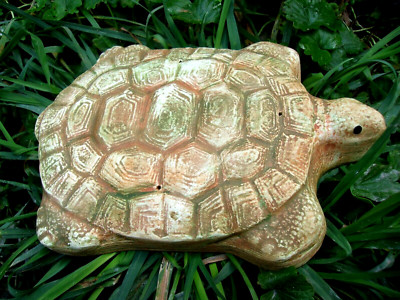 Cement Turtle mold concrete plaster plastic tortoise mould 8.5" x 6" x ...
