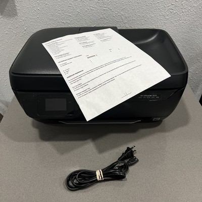 HP OfficeJet 3830 All-in-One Inkjet Printer Total Pages Printed 490 ...