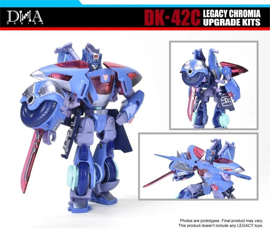 DK-42C Upgrade Kit for Transformers: Legacy United Deluxe Chromia | DNA ...