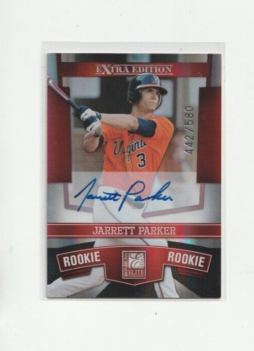 2010 Panini Donruss Elite Jarrett Parker Autograph /580 San Francisco ...