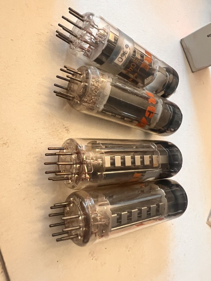 4 - 6360 RCA 1970s HiFi Ham CB Radio Amp Vintage Vacuum Tubes NOS | eBay