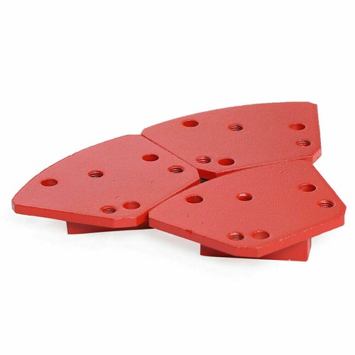 Newly 3PCS Trapezoid Diamond Floor Grinding Pad Disc #30 Grit Metal ...