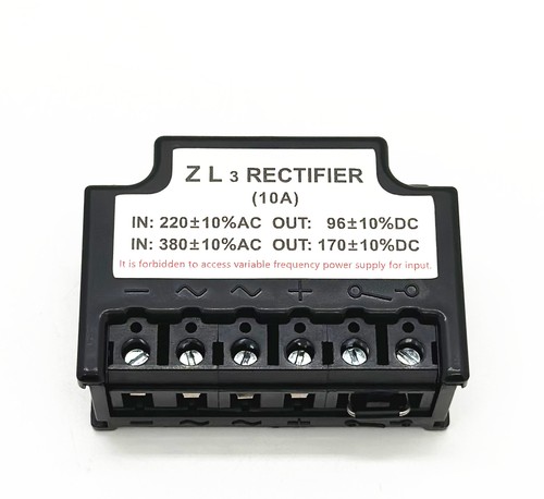 ZL3 380VAC~170VDC 220VAC~96VDC 10A brake rectifier power supply | eBay