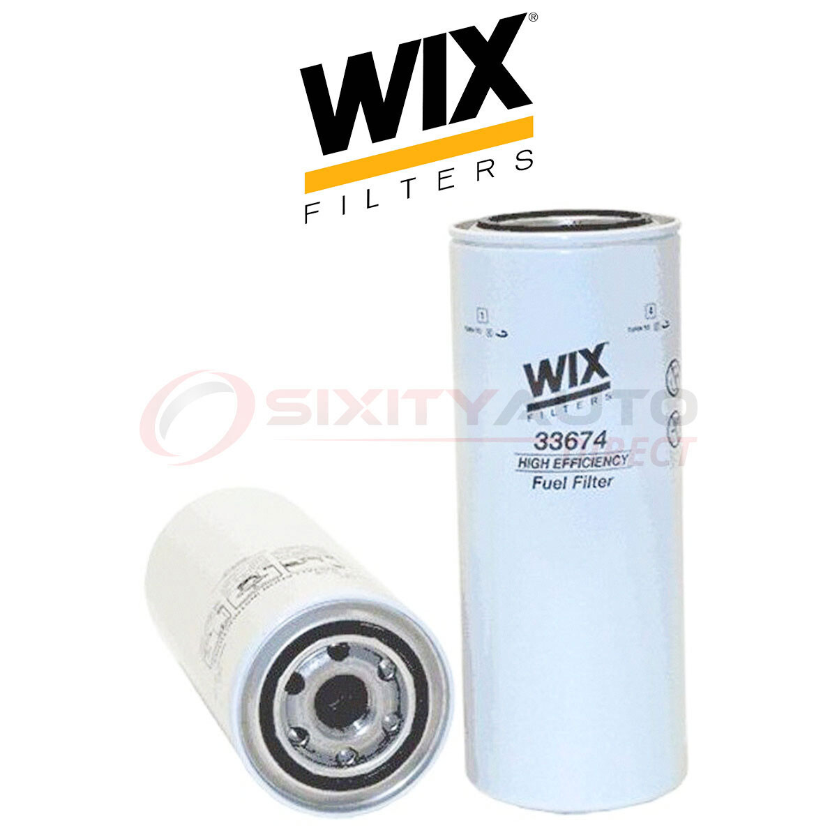 WIX 33674 - Fuel filter cross reference