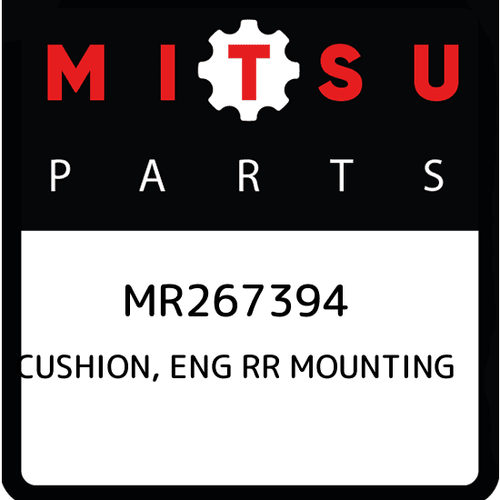 MR267394 Mitsubishi Cushion, eng rr mounting MR267394, New Genuine OEM ...
