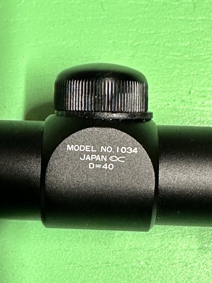 Simmons 4x40 Rifle Scope, #1034, Made in Japan with rings. | eBay
