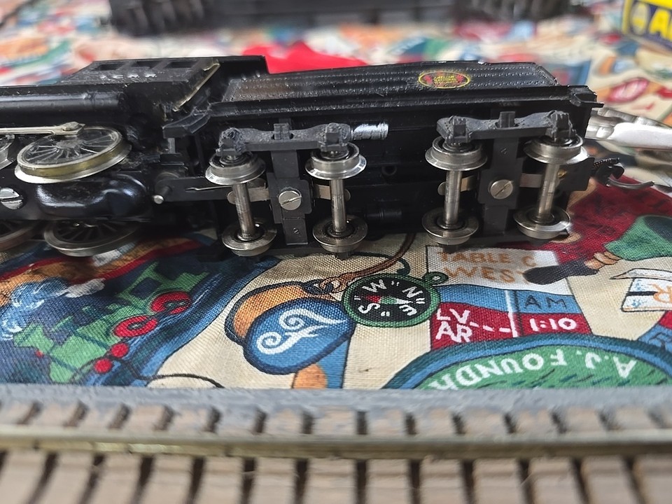 Vintage Rivarossi 1204 HO ICRR Casey Jones Steam Locomotive Used Runs ...