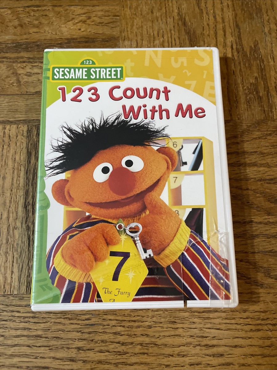 Sesame Street 123 Count With Me Dvd Ebay