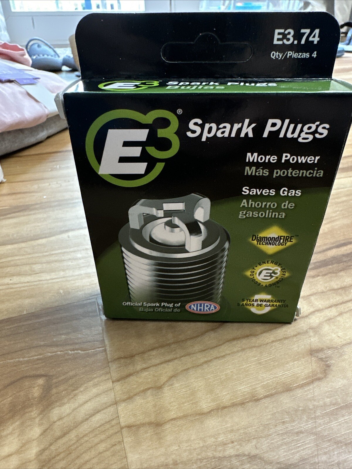 E3.74 E3 Premium Automotive Spark Plugs - 4 SPARK PLUGS | eBay