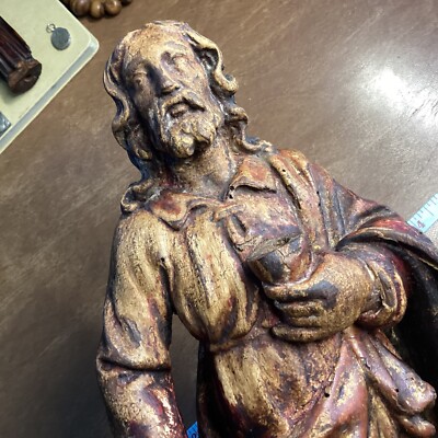 Statues & Figures - Antique Religious Statue
