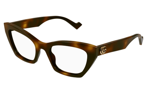 Gucci GG1334O-002 Havana Cat-eye Women Eyeglasses | eBay