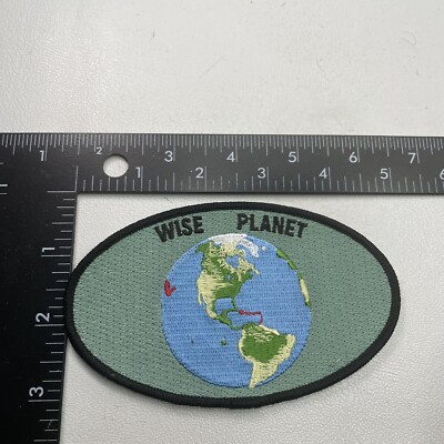 Continent Globe Mop WISE PLANET Earth Patch 05Z9 | eBay