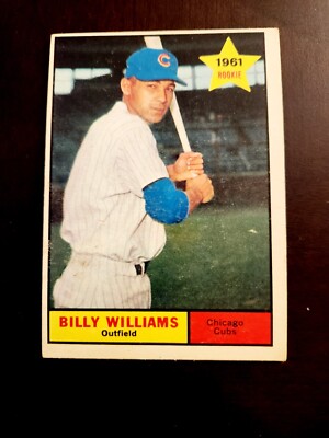 1961 Topps Billy Williams (Rookie Card) #141 | eBay