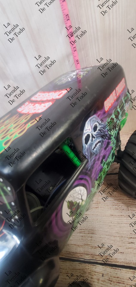 GRAVE DIGGER REMOTE CONTROL FOR PARTS OR REPAIR BKT TIRES | eBay