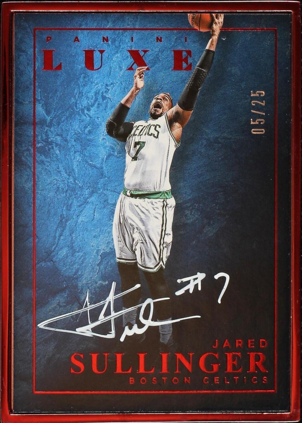 2015-16 Panini Luxe - Framed Autographs Jared Sullinger #LX-JSG Ruby /25 (AU) for sale online | eBay