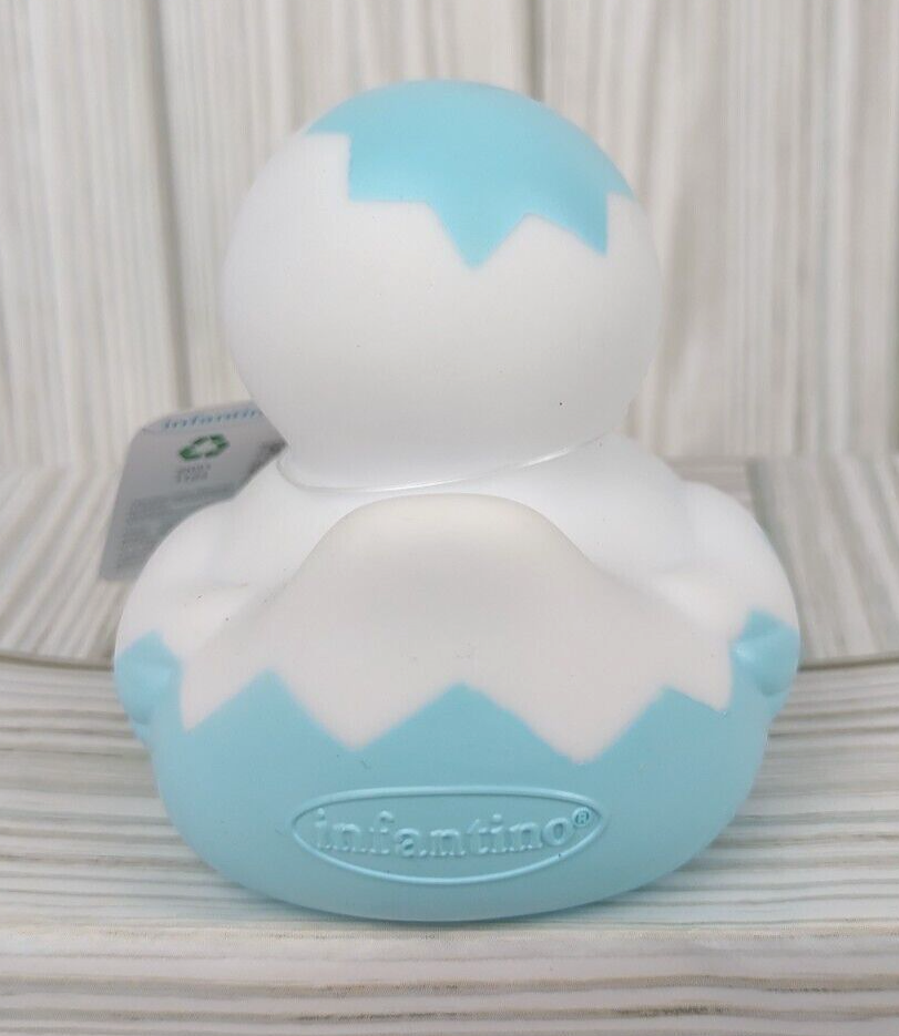 Easter Egg Hatchling Infantino Rubber Ducky Duck Bath Toy Floats ...