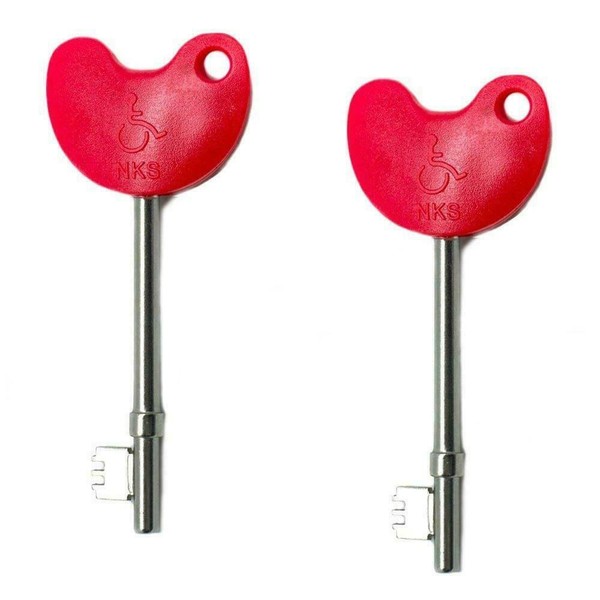 NKS Radar Disabled Toilet Access Keys - 2 Pack for sale online | eBay