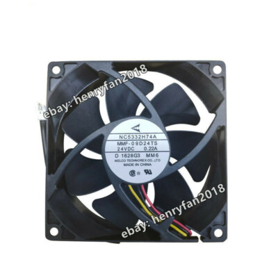 For Melco Fan MMF-09D24TS-MM6 NC5332H74A DC 24V 0.22A 90*90*25mm Driver ...