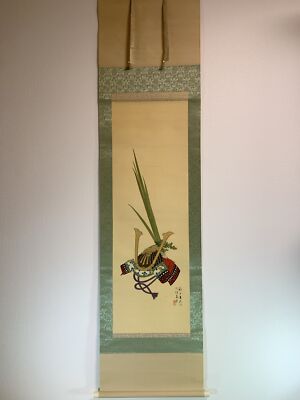 Paintings & Scrolls - Hanging Scroll Jiku Kakejiku Japan Painting