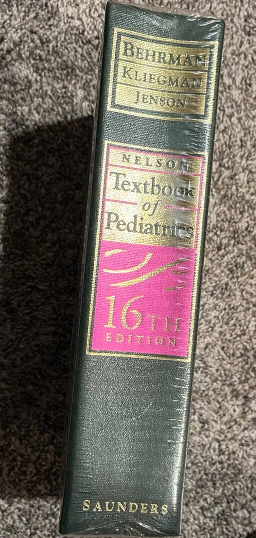 Nelson Textbook of Pediatrics by Robert M. Kliegman, Hal B. Jenson and ...