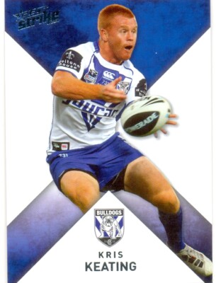 2011 Select NRL Strike Common Card 23 Kris Keating - Bulldogs | eBay ...