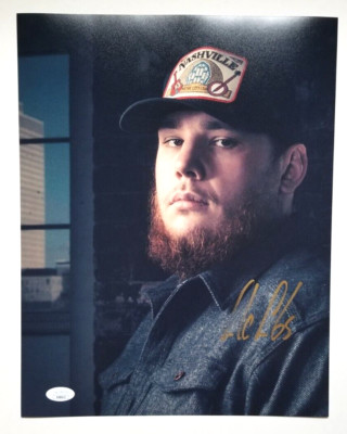 Luke Combs REAL hand SIGNED 11x14" Photo JSA COA Autographed Country ...