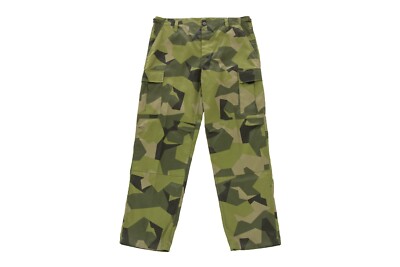 Swedish Army Style M90 Splinter Camo Combat Trouser Cargo Pants BDU ...