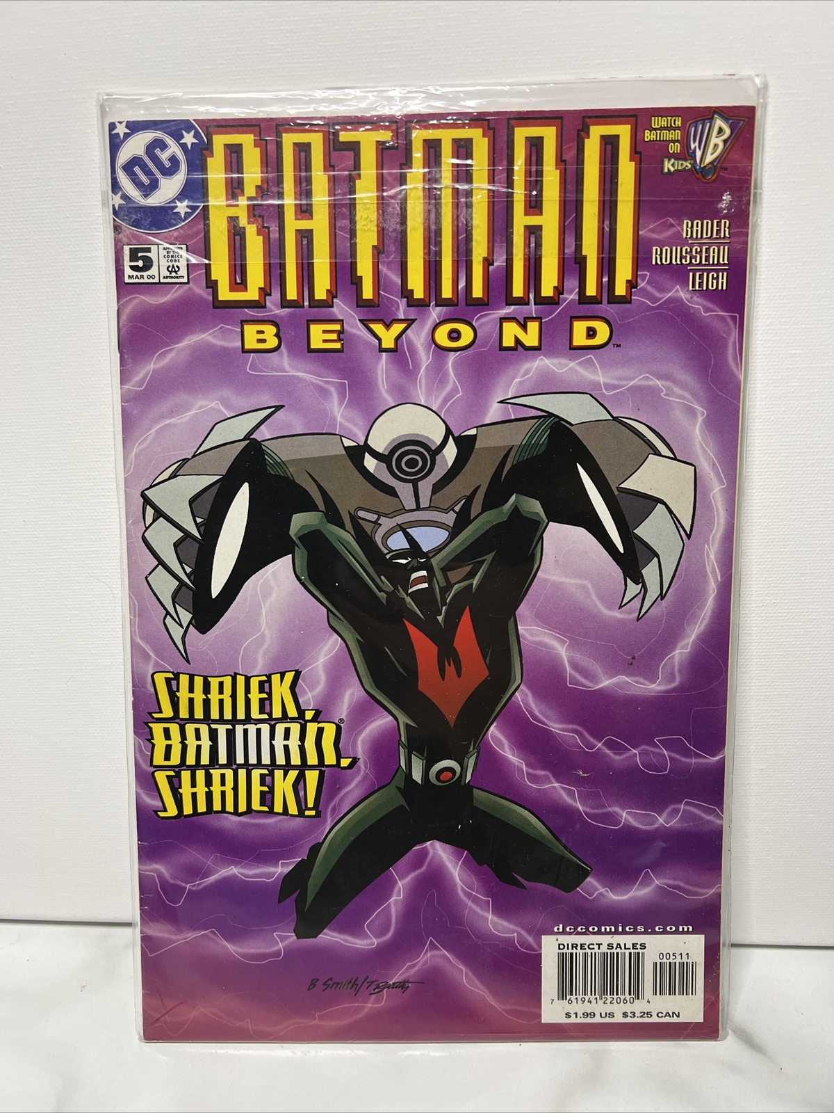 DC - BATMAN BEYOND #5 - (Mar 2000) - Shreik, Batman, Shriek! | eBay