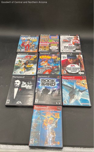 Lot Of 10 Sony PlayStation 2 Action & Adventure Sports Simulation Video ...
