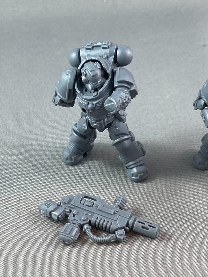 3x Eradicators Melta Guns Gravis Armour Primaris Space Marines ...