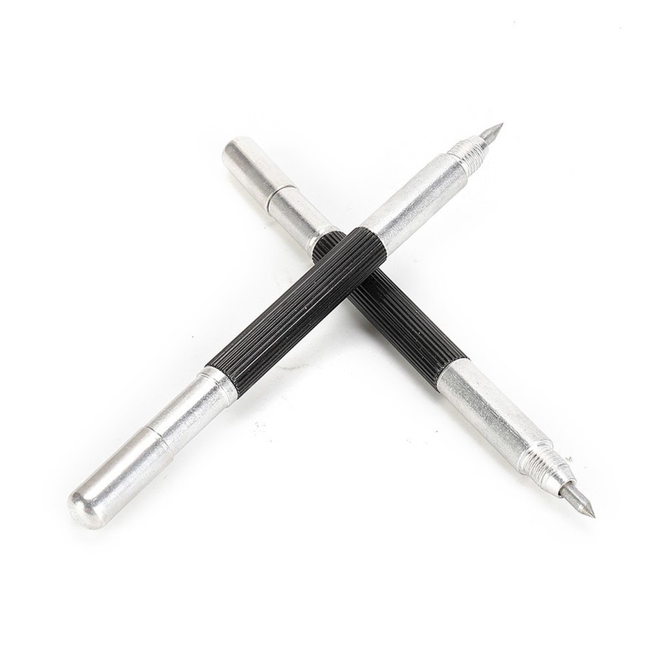 Scriber Pen Pen Carbide Double Ended Scriber Scribing Pen Silver ...