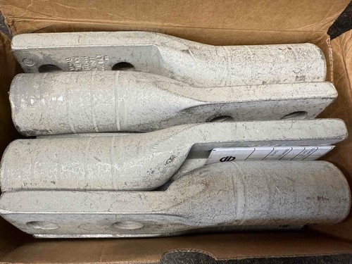 NEW Box of 8 Burndy HYLUG YA39A5 537187 Compression Connector 2 Hole | eBay