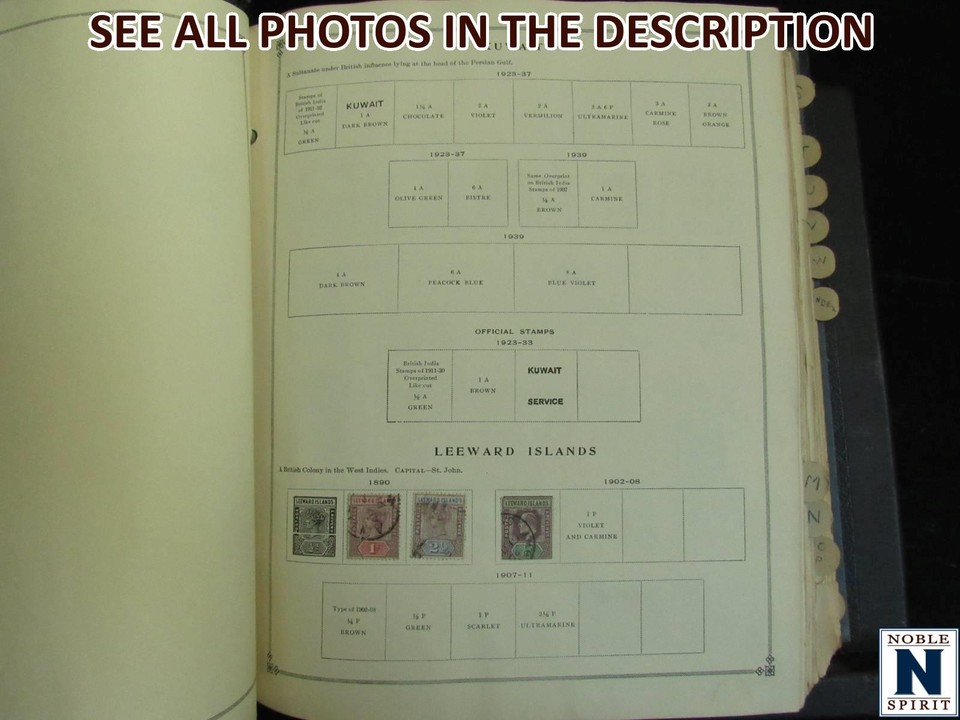 NobleSpirit } Early Scott International "K-Z" Stamp Album | eBay