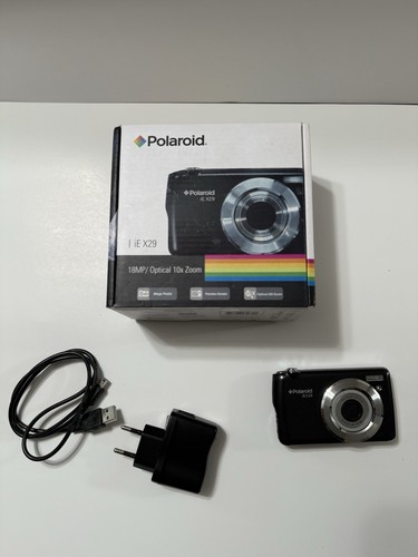 Polaroid Black Digital Camera iE X29 18 MP Optical 10x Zoom | eBay
