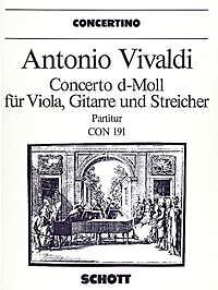 Concerto D Min Rv540 Score by --Schott Music | eBay Australia