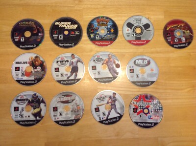 Lot of 13 Loose Game Discs Only Playstation 2 and ps2 Tested! | eBay