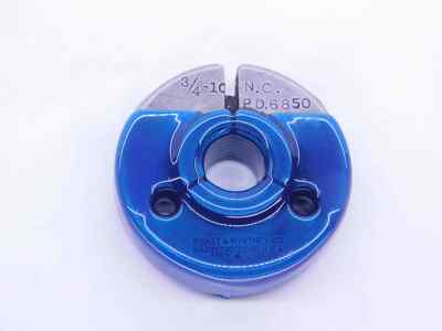 3/4 10 NC THREAD RING GAGE .75 .750 .7500 GO ONLY P.D. = .6850 UNC 3A ...