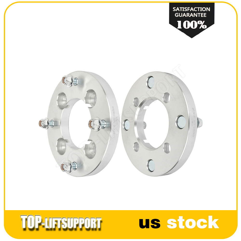 2x 3/4 inch 4x110 to 4x137 ATV Wheel Adapters M10x1.25 For Honda 4/110 ...