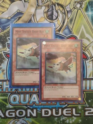 X2 Yugioh Mist Valley Baby Roc - HA02-EN013 Super Rare 1st Edition | eBay