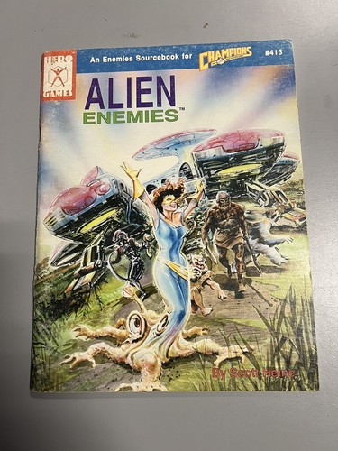 Alien Enemies #413 - An Enemies Sourcebook For Champions- Hero Games | eBay
